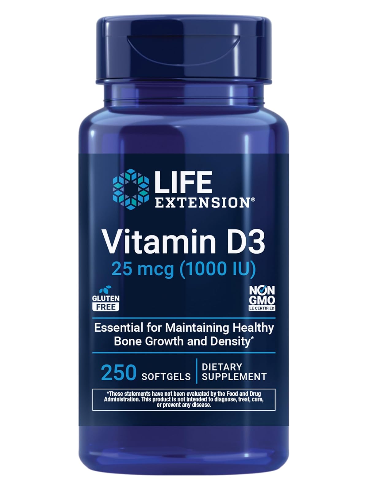 Life Extension vitamin D3 softgels
