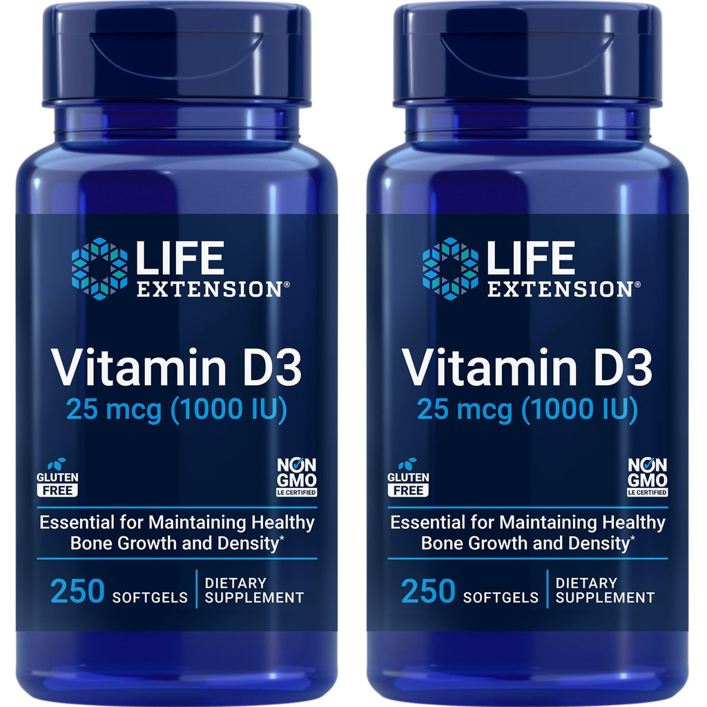 Life Extension Vitamin D3 softgels