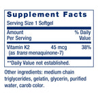 life extension vitamin k2 benefits