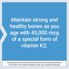 life extension vitamin K2 benefits