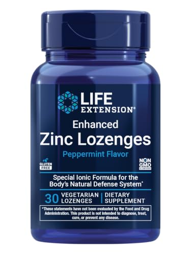 Life Extension zinc lozenges for immunity