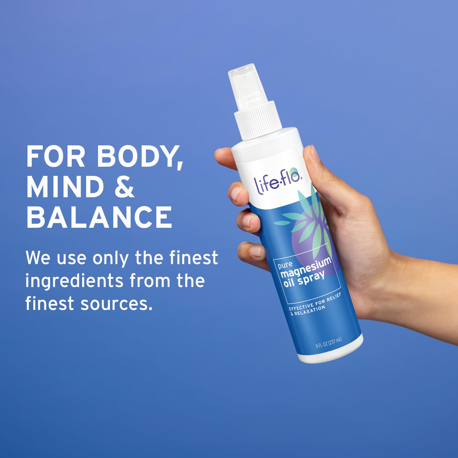 Life-Flo magnesium spray for athletes