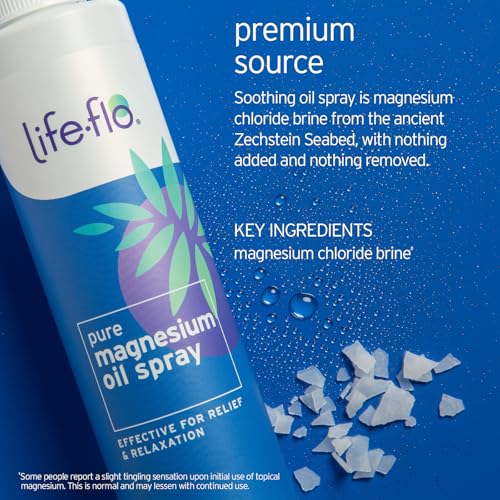 LIFE-FLO magnesium spray for feet