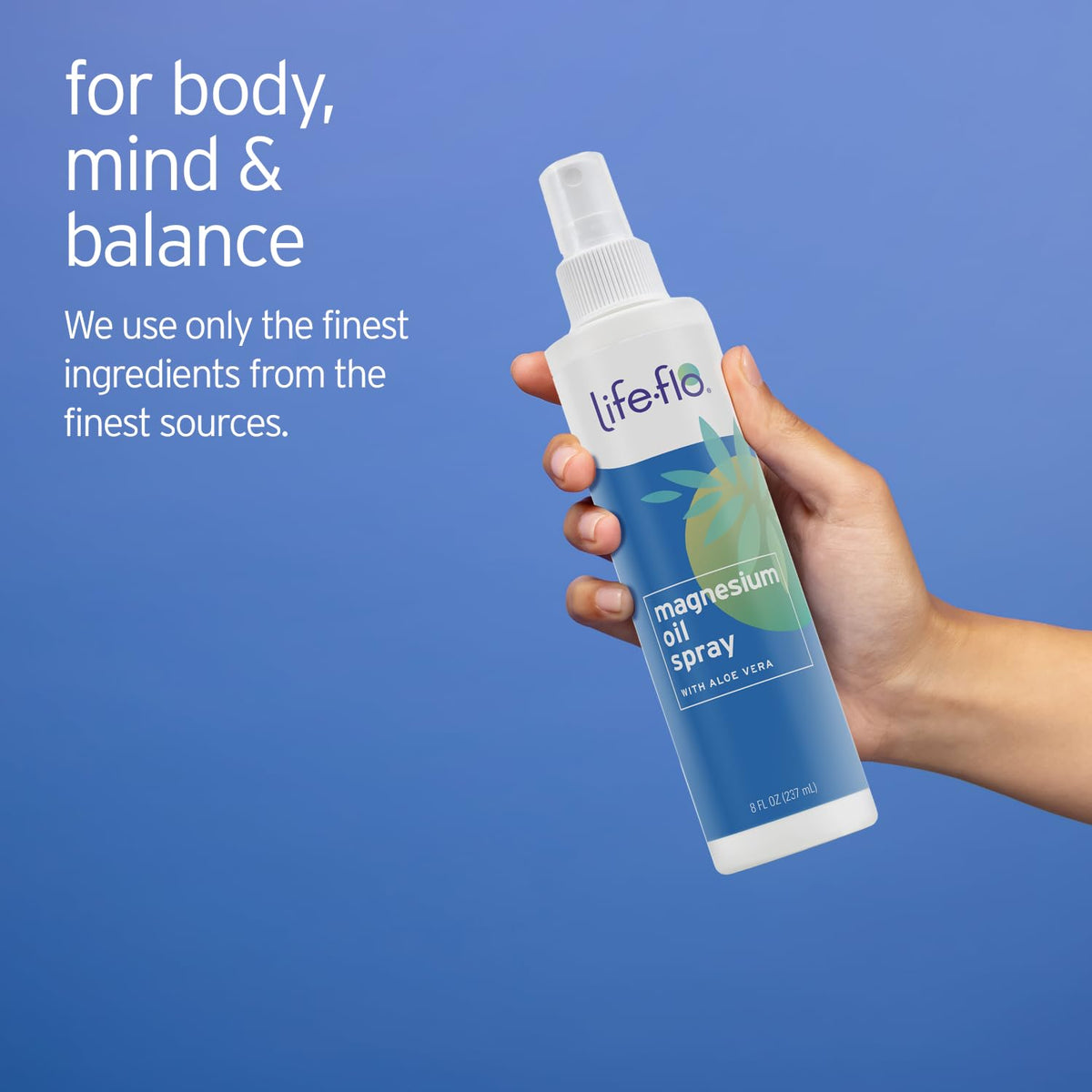 Life-flo magnesium spray for stress