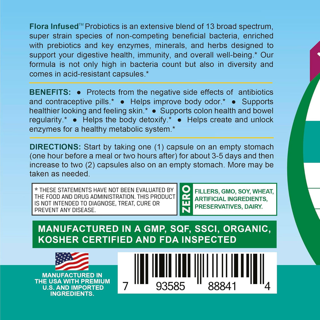 Life Infused probiotics 50 billion CFU