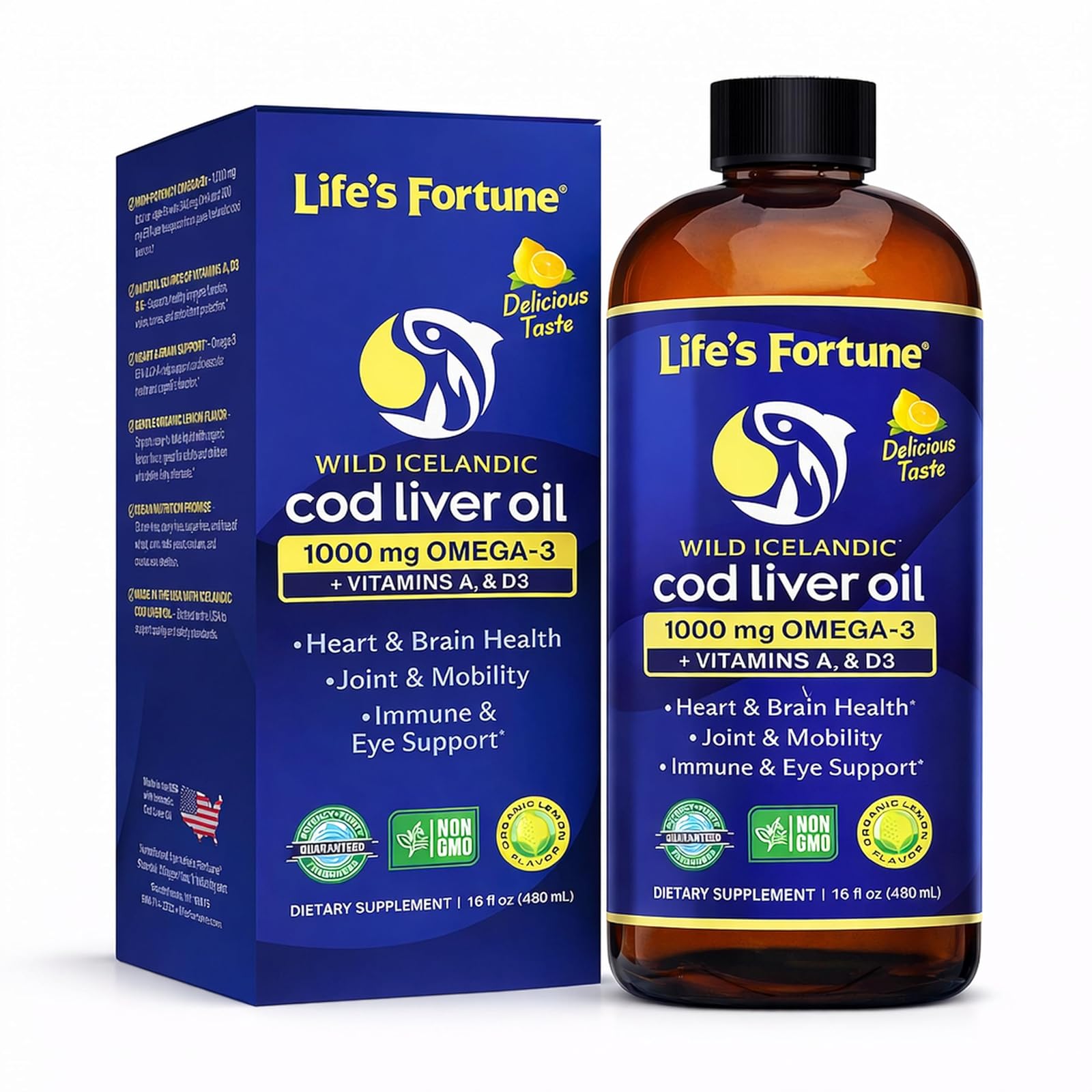 Life's Fortune cod liver oil benefits