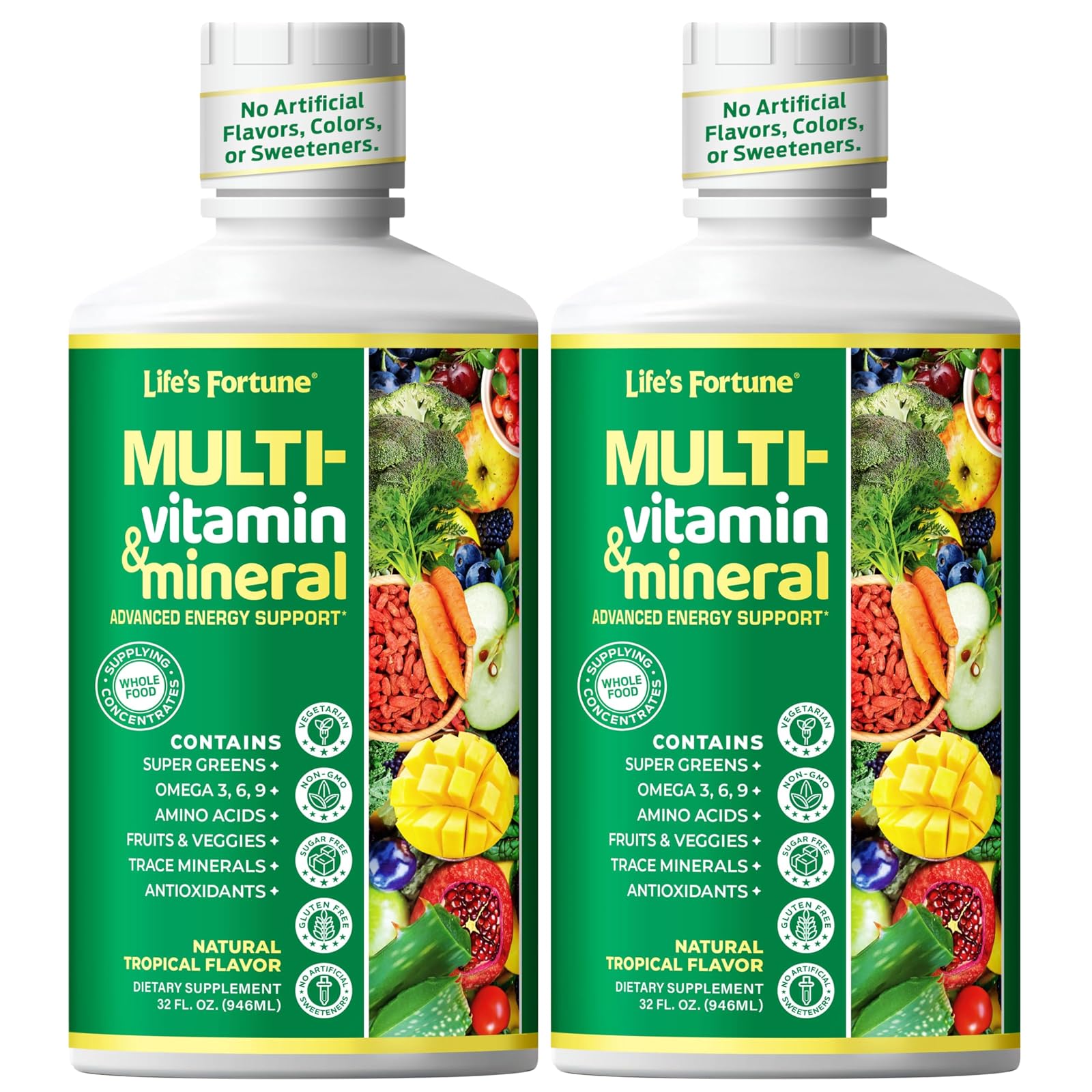 Life's Fortune liquid multivitamin benefits