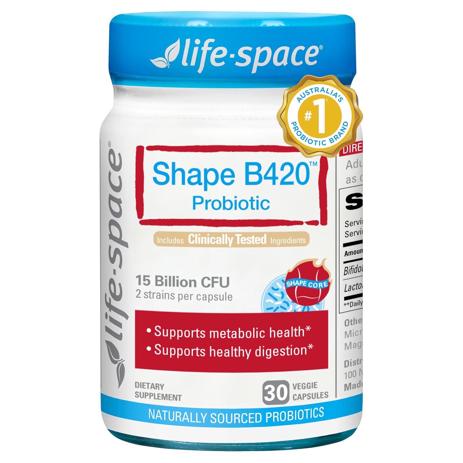Life-Space B420 Probiotic capsules