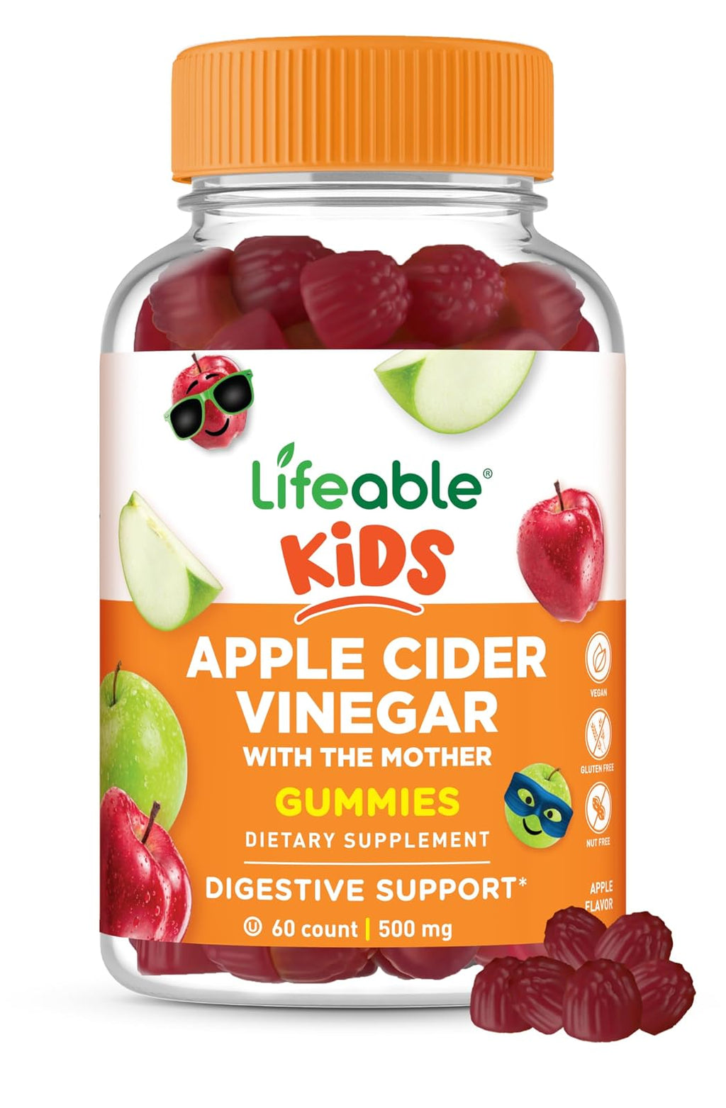 Lifeable apple cider vinegar gummies