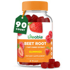 Lifeable beet root gummies for energy