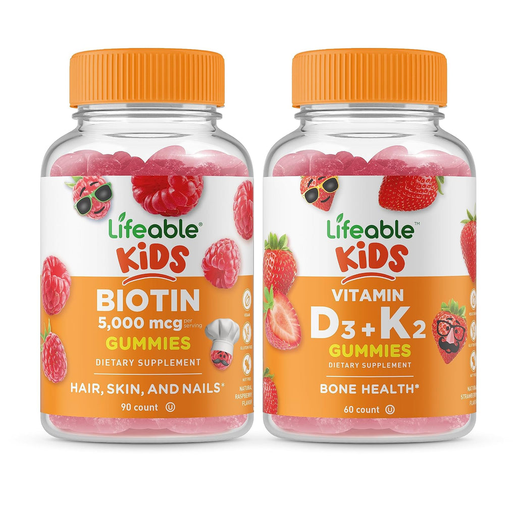 Lifeable biotin gummies for healthy hair