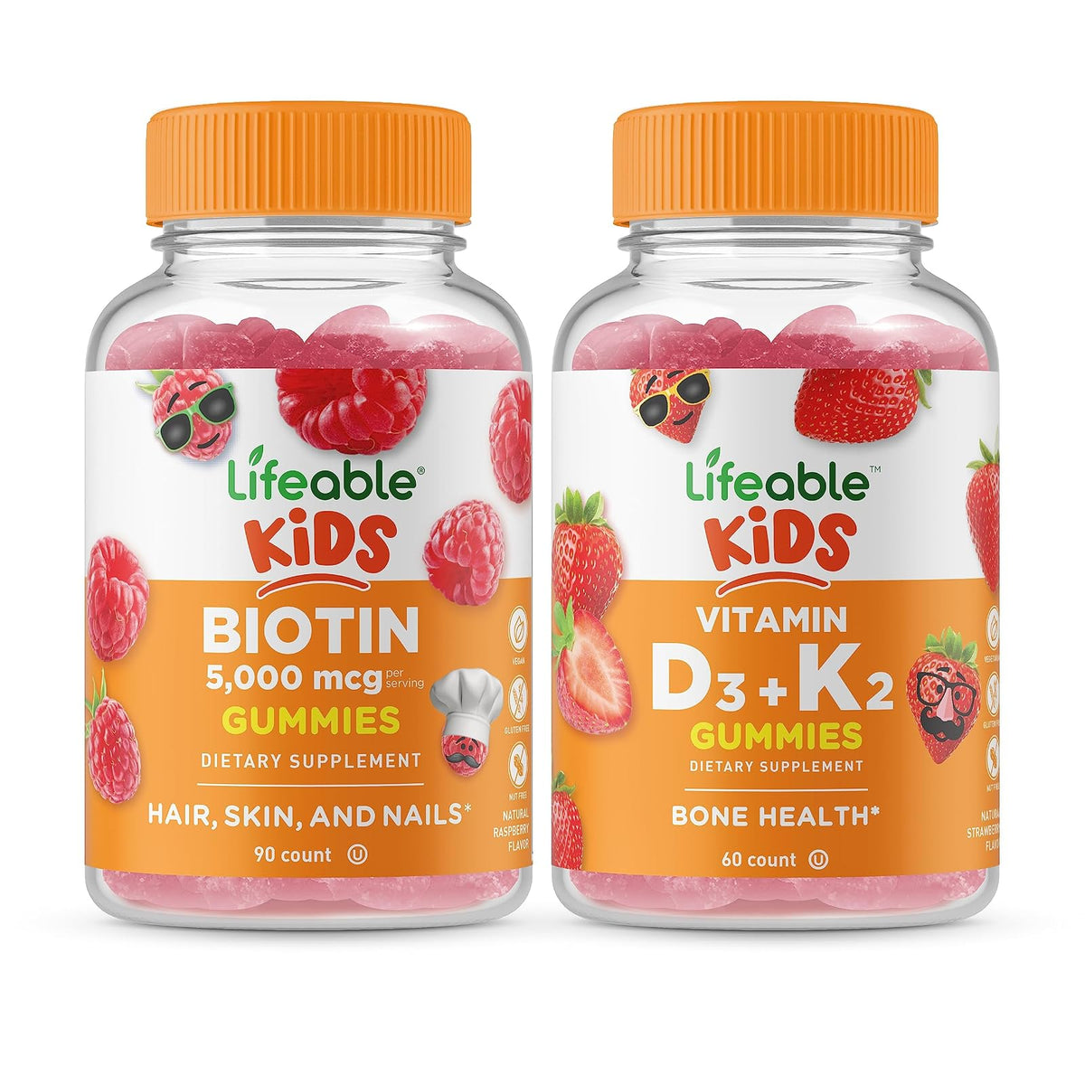Lifeable biotin gummies for healthy hair