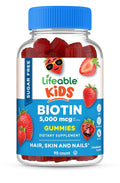 Lifeable biotin gummies for healthy hair
