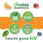Lifeable calcium citrate gummies for immune support