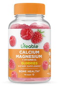 Lifeable calcium magnesium gummies for strong bones