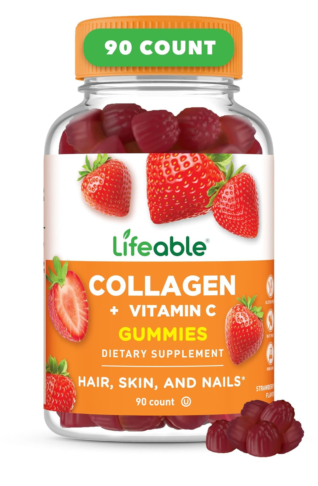 Lifeable collagen gummies for beauty