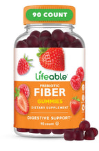 Lifeable fiber gummies for digestion