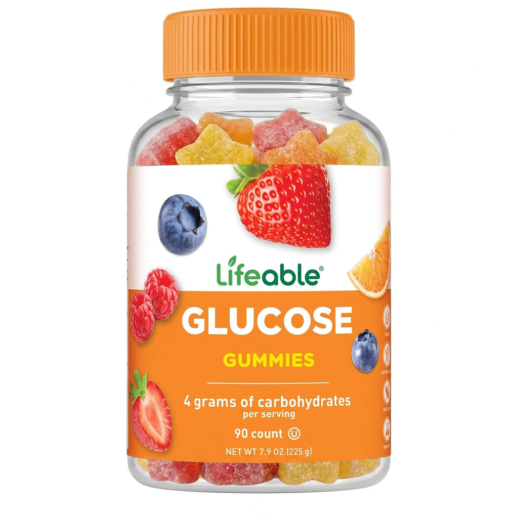 Lifeable glucose gummies for energy