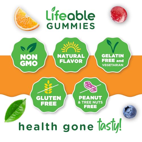 Lifeable gummies for enhanced calcium absorption