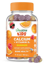 Lifeable kids calcium gummies for strong bones