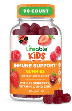 Lifeable kids gummies for immune support