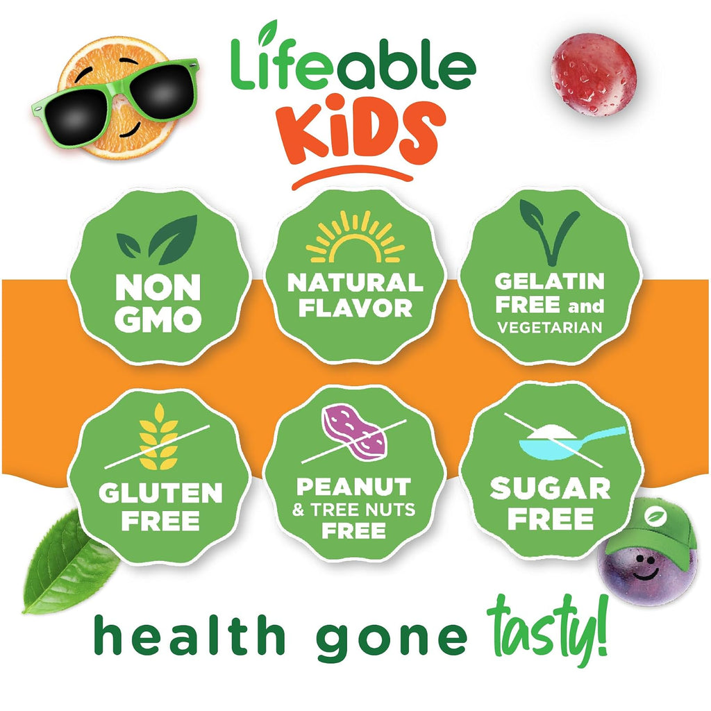 lifeable kids gummies support healthy habits