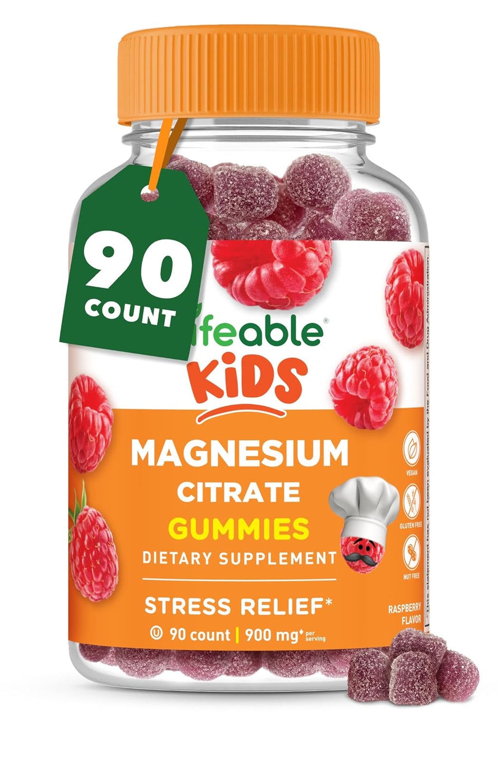 Lifeable magnesium gummies for relaxation