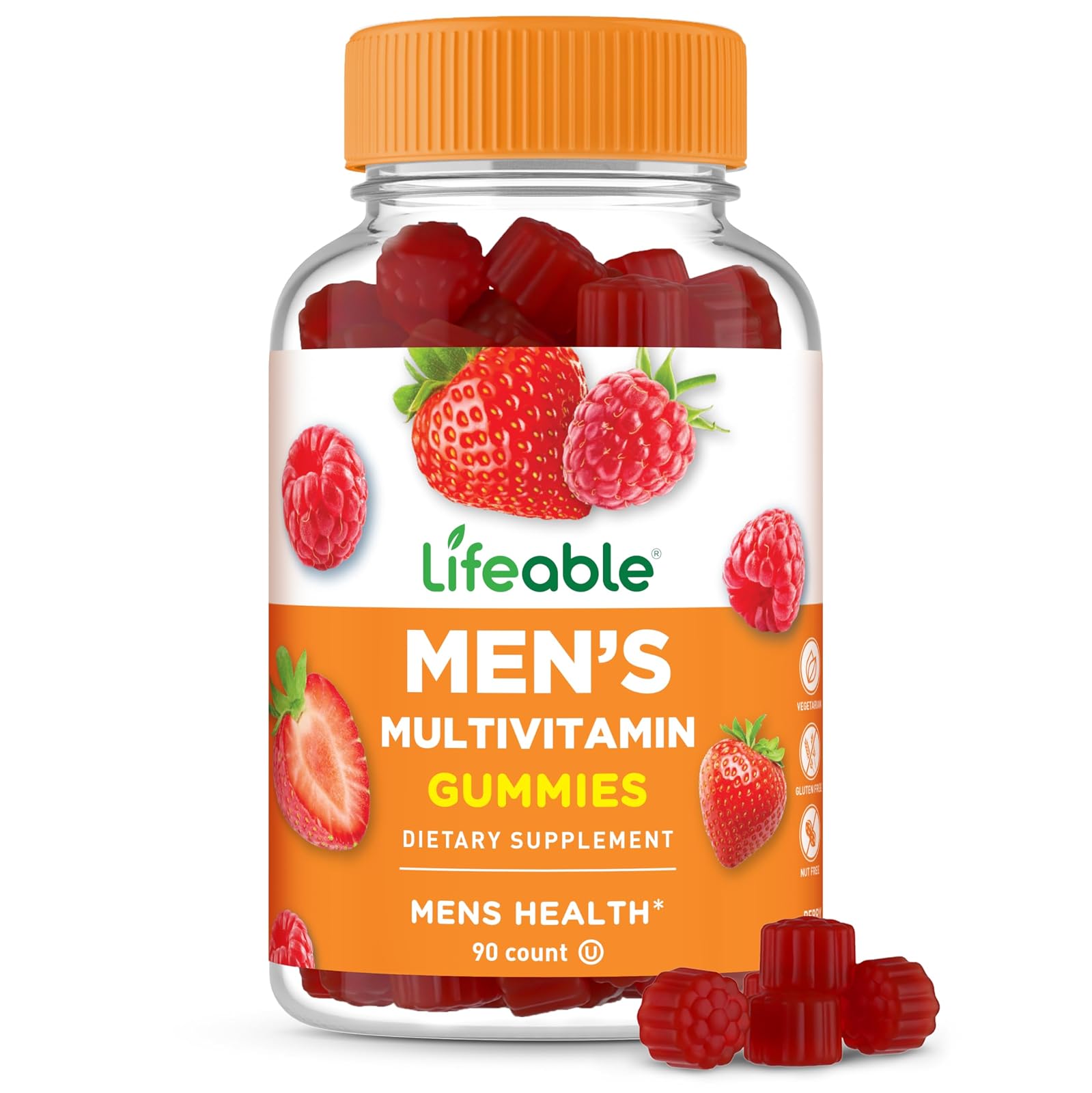 Lifeable multivitamin gummies for men