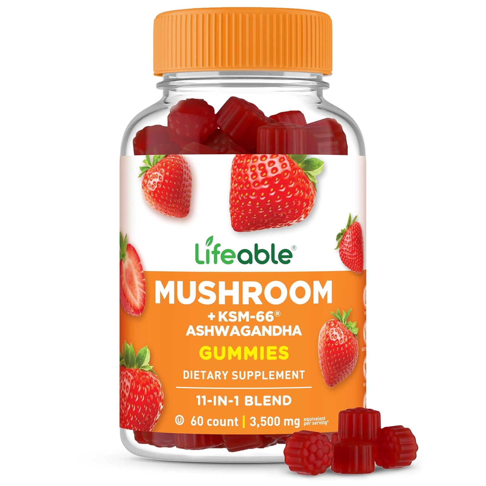 Lifeable mushroom complex gummies