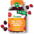 Lifeable probiotic gummies for digestion