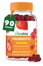 Lifeable probiotic gummies for digestive health