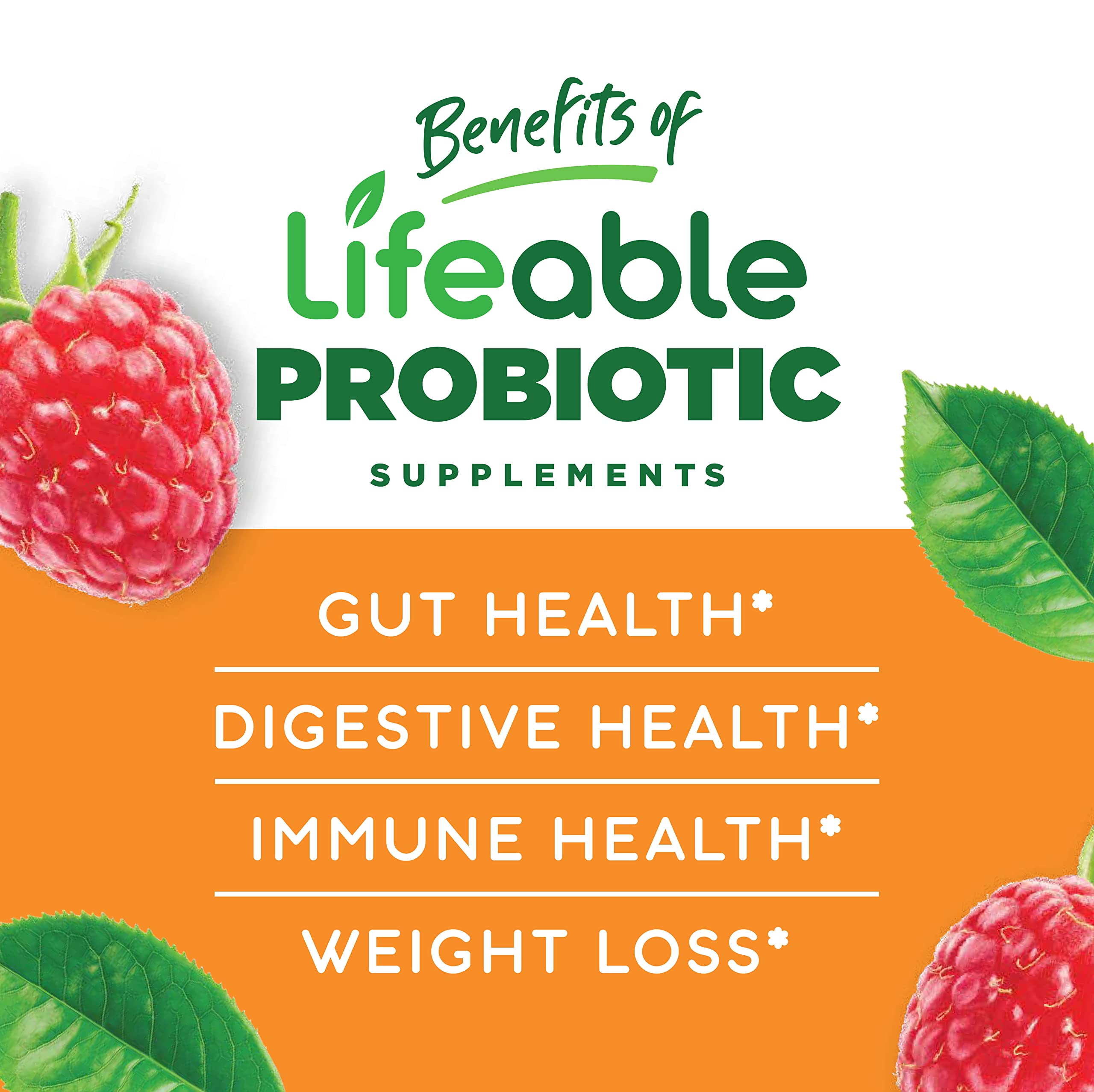 Lifeable sugar free gut health supplements