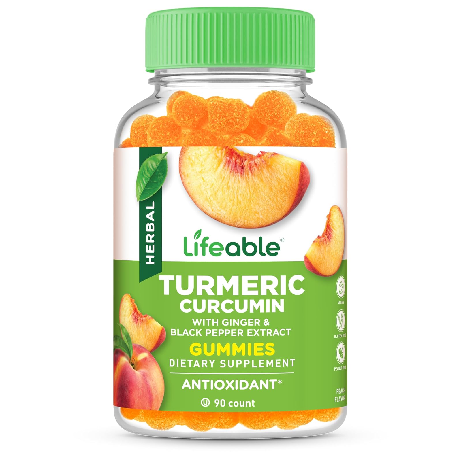 Lifeable turmeric gummies for wellness