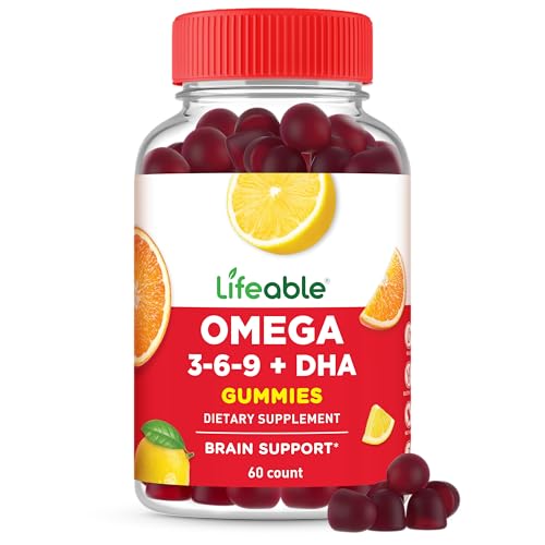 Lifeable vegan omega 3-6-9 gummies