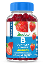 Lifeable vitamin b complex gummies for energy