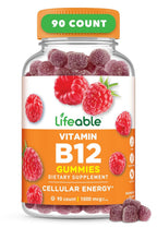 Lifeable vitamin B12 gummies for energy