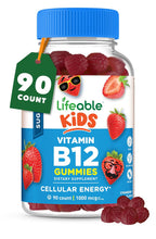 Lifeable vitamin B12 gummies for energy