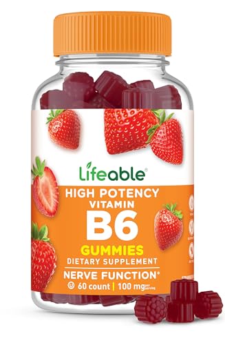 Lifeable Vitamin B6 gummy supplements