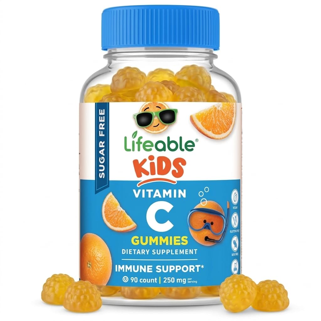 Lifeable vitamin C gummy supplement