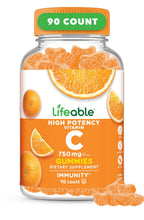 Lifeable vitamin C gummy supplements