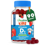 Lifeable vitamin D gummies for immunity