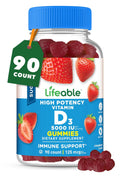 Lifeable vitamin D gummy supplements