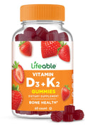 Lifeable vitamin D3 K2 gummies