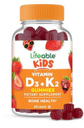 Lifeable vitamin D3 K2 gummies