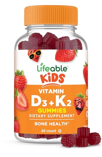 Lifeable vitamin D3 K2 gummies