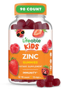 Lifeable zinc gummies for immunity