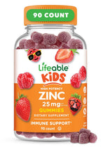 Lifeable zinc gummies for kids