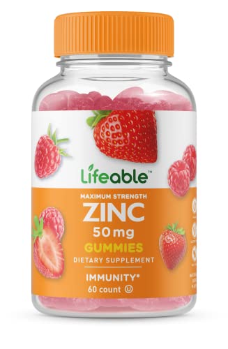 Lifeable Zinc immune support gummies