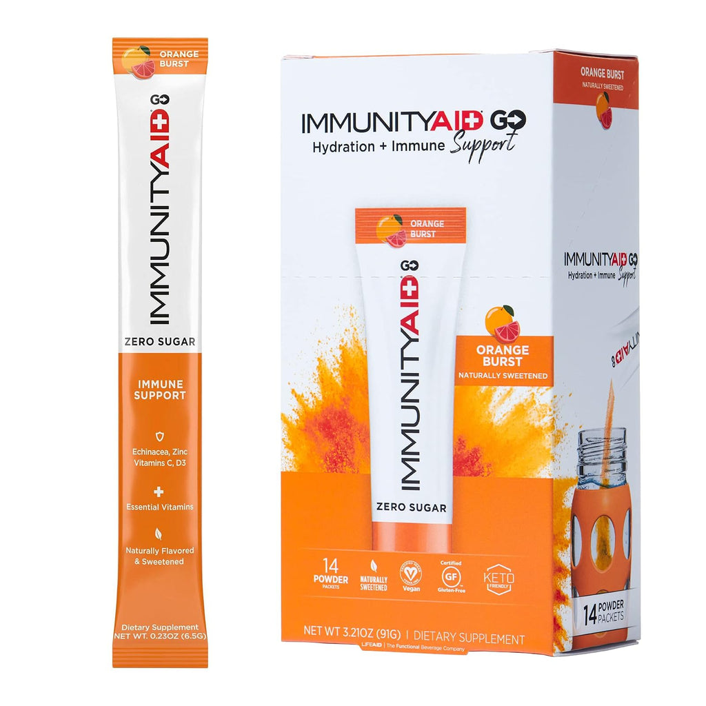 LIFEAID ImmunityAid hydration packets