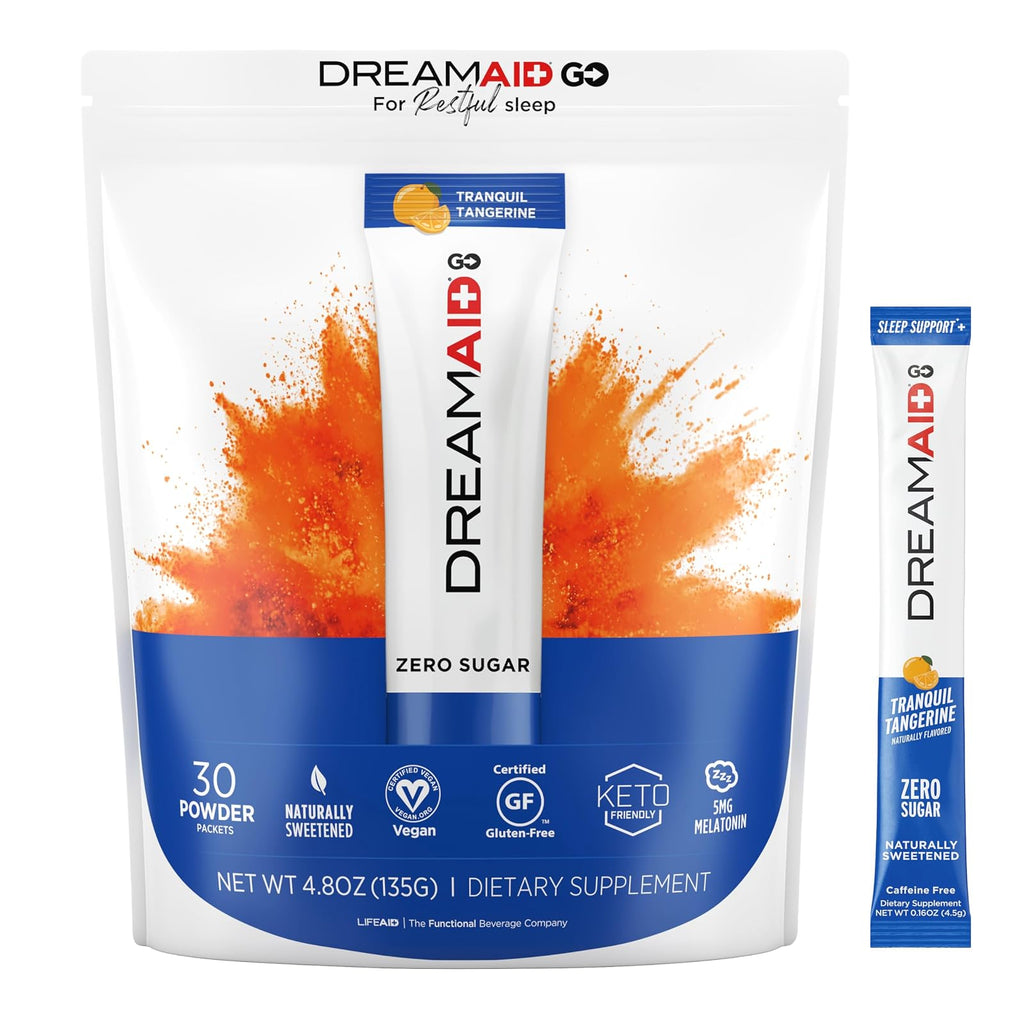 LIFEAID melatonin sleep aid packets